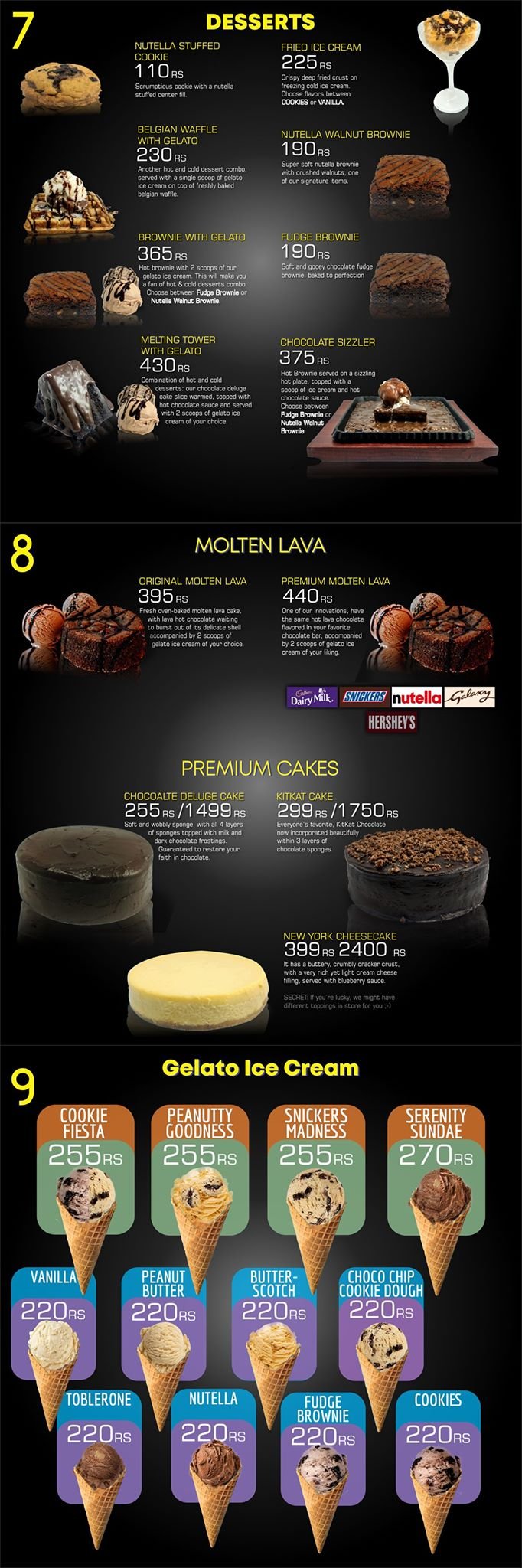 Cafe Serenity Menu - Food Pakistan