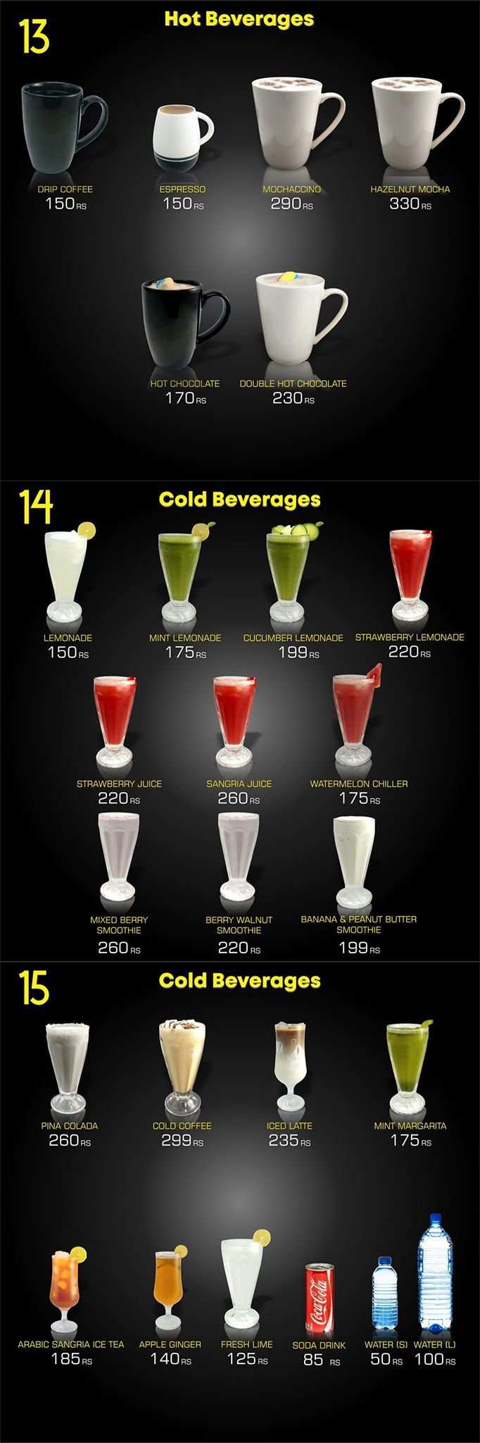 Cafe Serenity Menu - Food Pakistan