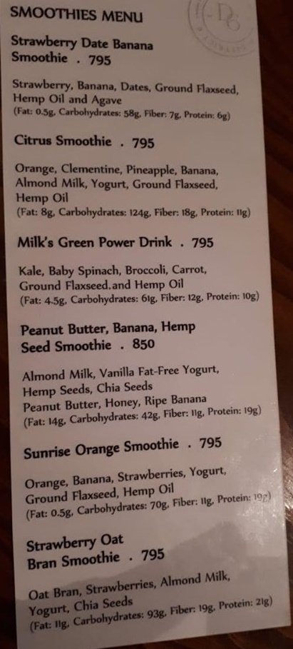 District 6 Menu - Food Pakistan