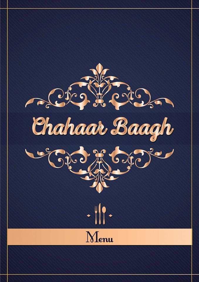 Chahaar Baagh Menu - Food Pakistan