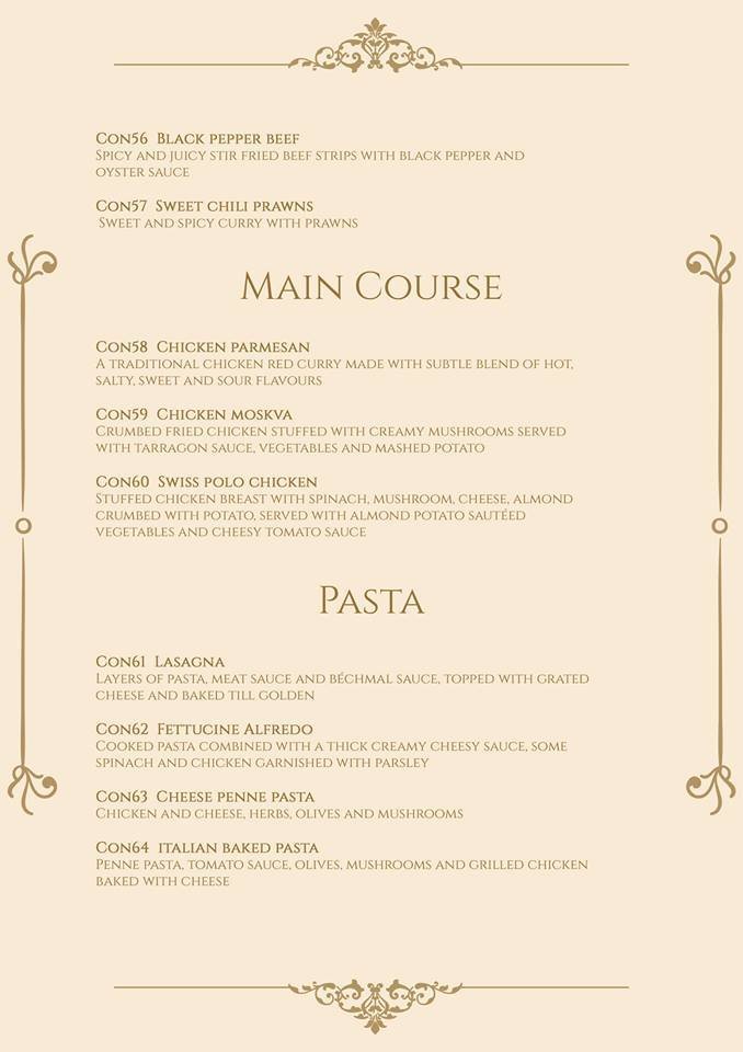 Chahaar Baagh Menu - Food Pakistan