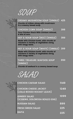 Mangroves - The ultimate cuisine Menu - Food Pakistan